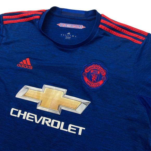 adidas | Shirts | Adidas Mens Manchester United Athletic Top Tshirt Sz ...